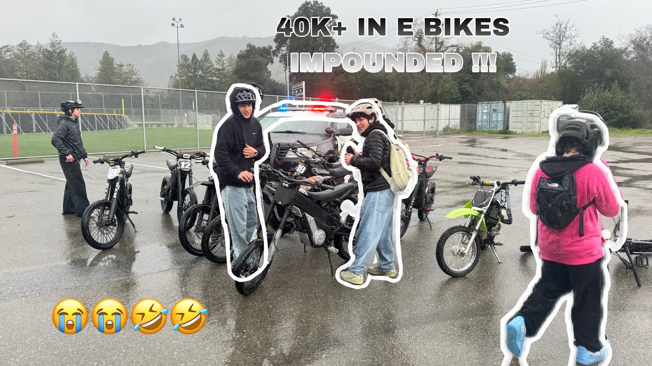 BIGGEST SURRON IMPOUND EVER!! RIDEOUT GONE WRONG (VLOG #4) - YouTube