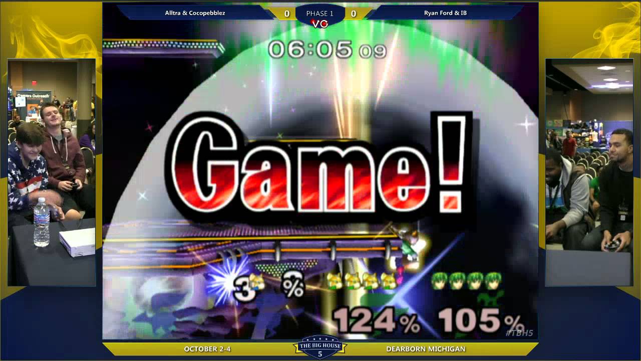 TBH5 - IB & Ryan Ford Vs. Alltra & Cocopebblez - SSBM Doubles Phase 1 ...
