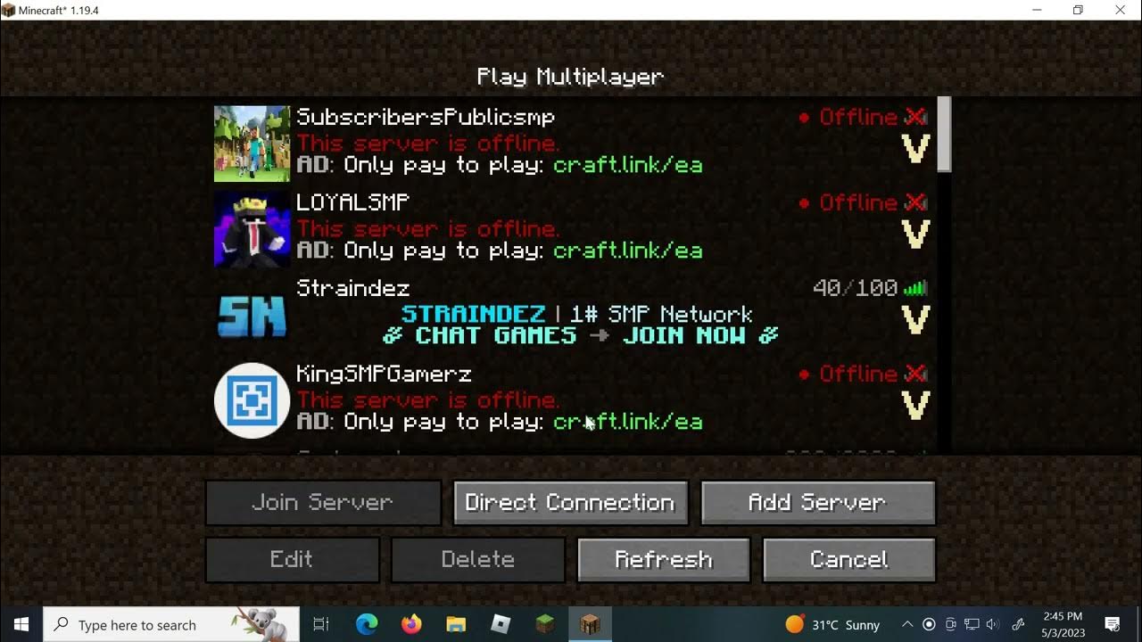 how to join firemc in minecraft - YouTube