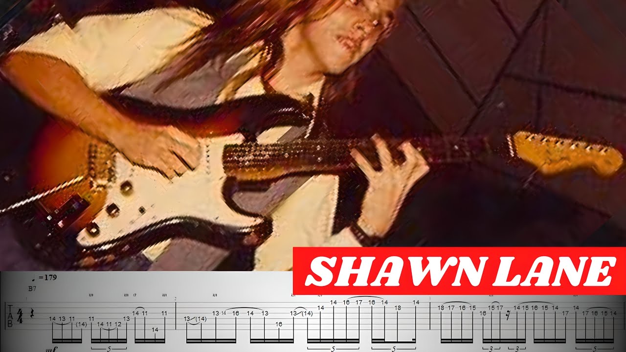 GUITAR TECHNIQUE Pushed Beyond Its LIMITS!!! SHAWN LANE - YouTube