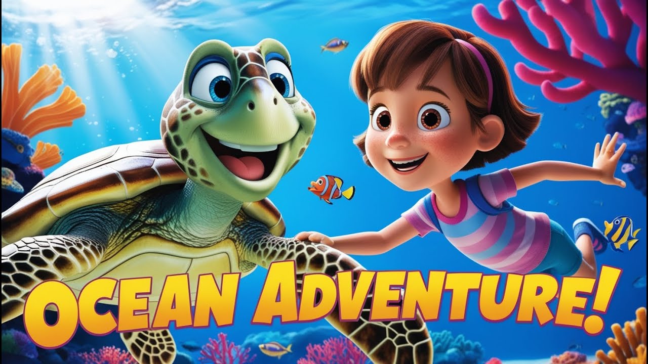 Discover the Ocean: A Sea Turtle Adventure with Alex and Tina! - YouTube
