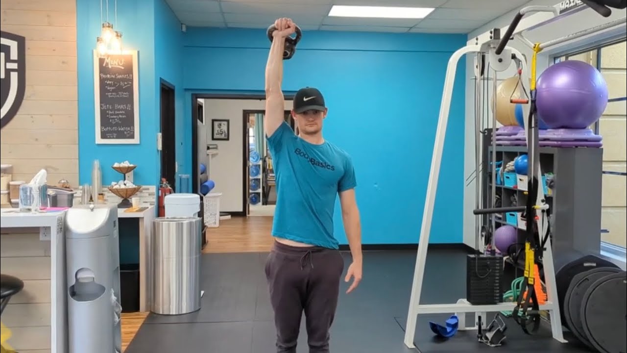 Single Arm Overhead Static Hold - YouTube