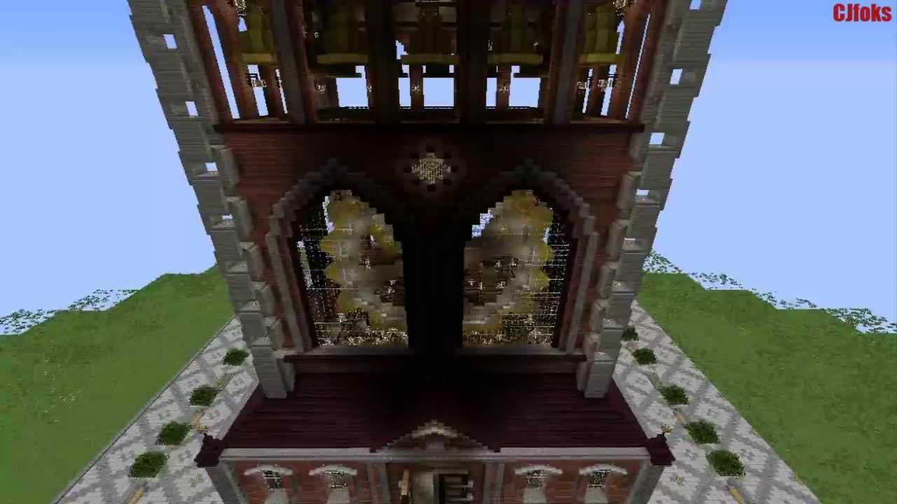 Minecraft - Clock Tower - YouTube