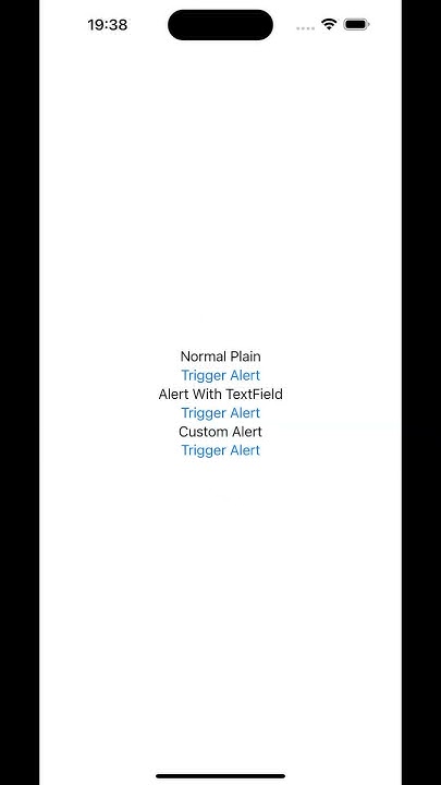 SwiftUI demo of how to use alert #iosdev #swift #swiftui - YouTube