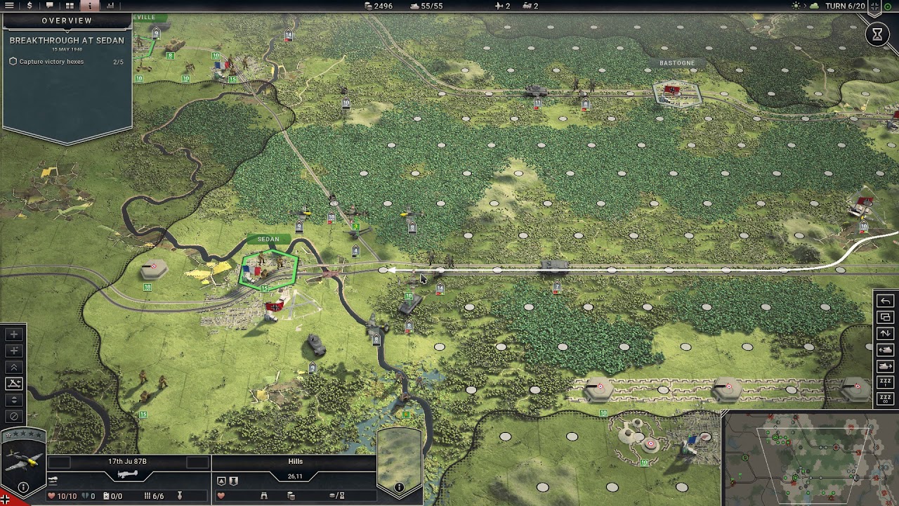 Lets Play Panzer Corps 2 Part 6 Sedan Part 3 Youtube