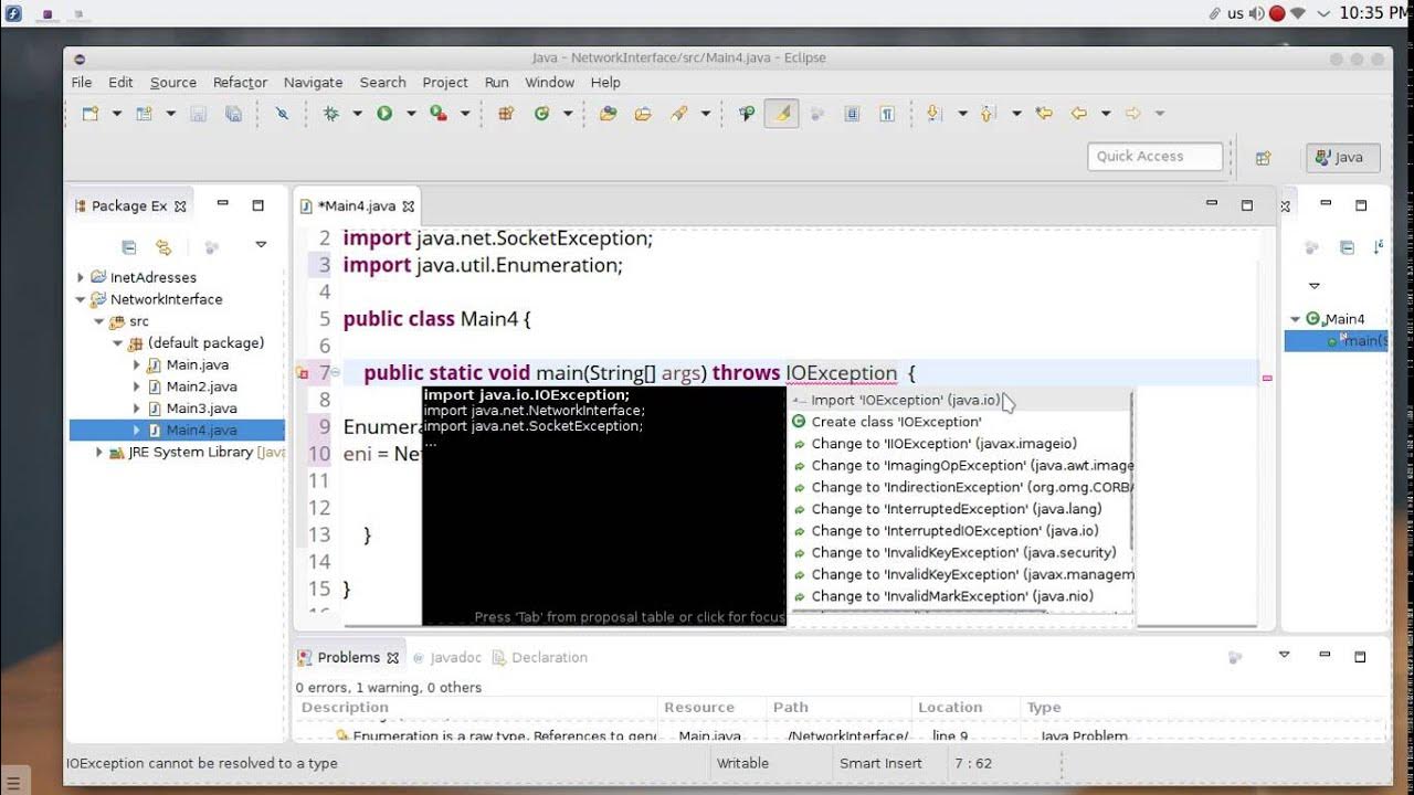42 JAVA Networking Network Interface - YouTube