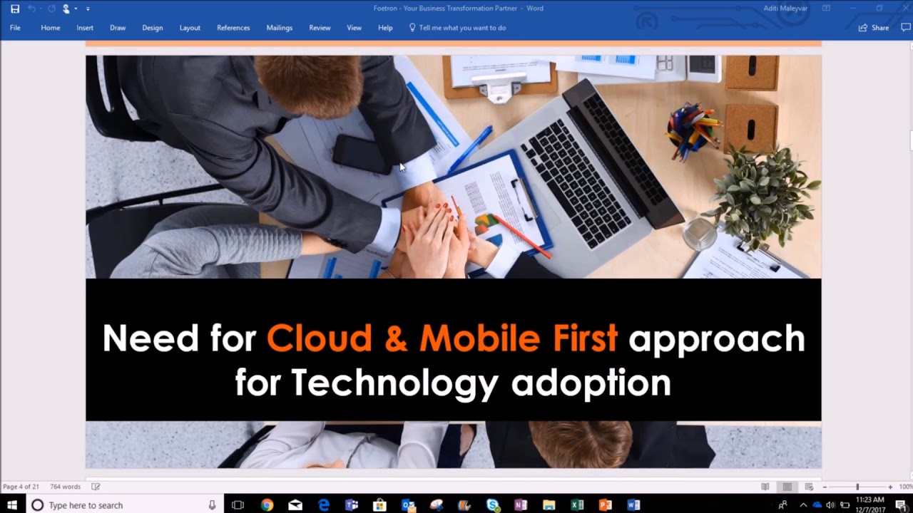 How to email your document using Microsoft Word? - YouTube