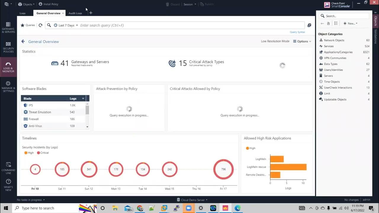 CHECKPOINT SmartConsole - YouTube