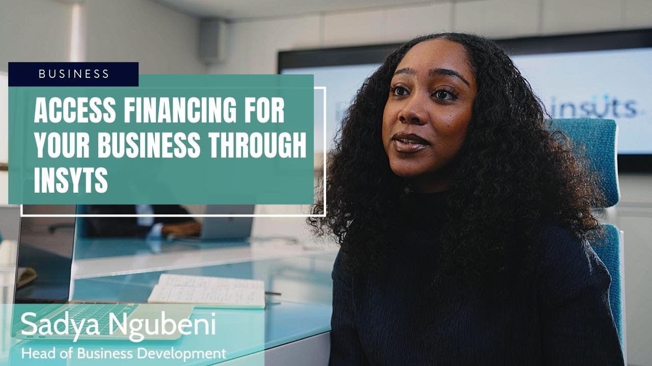 Insyts: Enabling Small Business Financing - YouTube