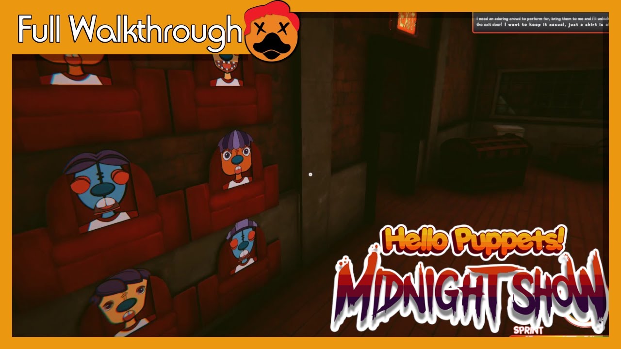 Hello Puppets: Midnight Show Demo - Full Walkthrough (12 Minute Run ...