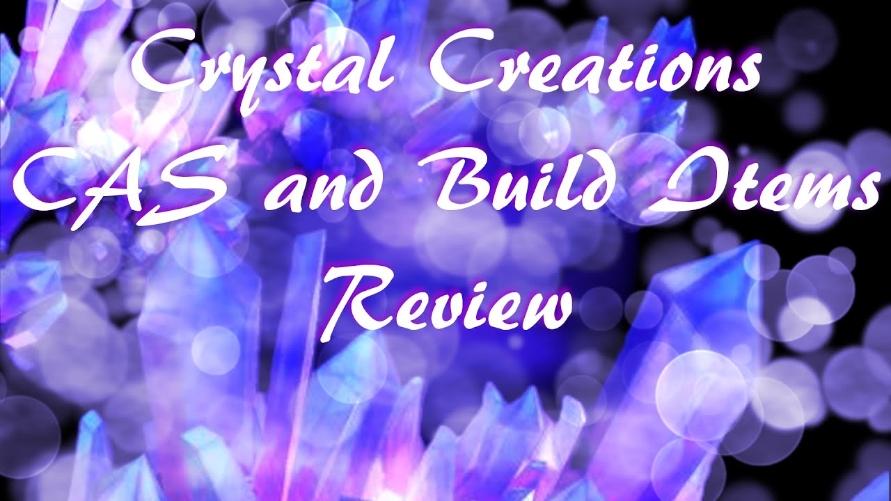 Sims 4 Crystal Creations Pack Cas and Build Items - YouTube