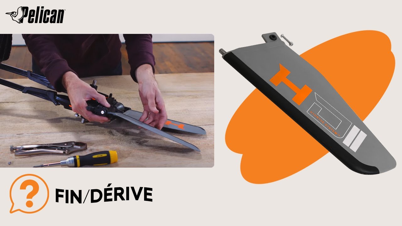 PELICAN | How To: Replace the Fin on the HyDryve Pedal Drive of your ...