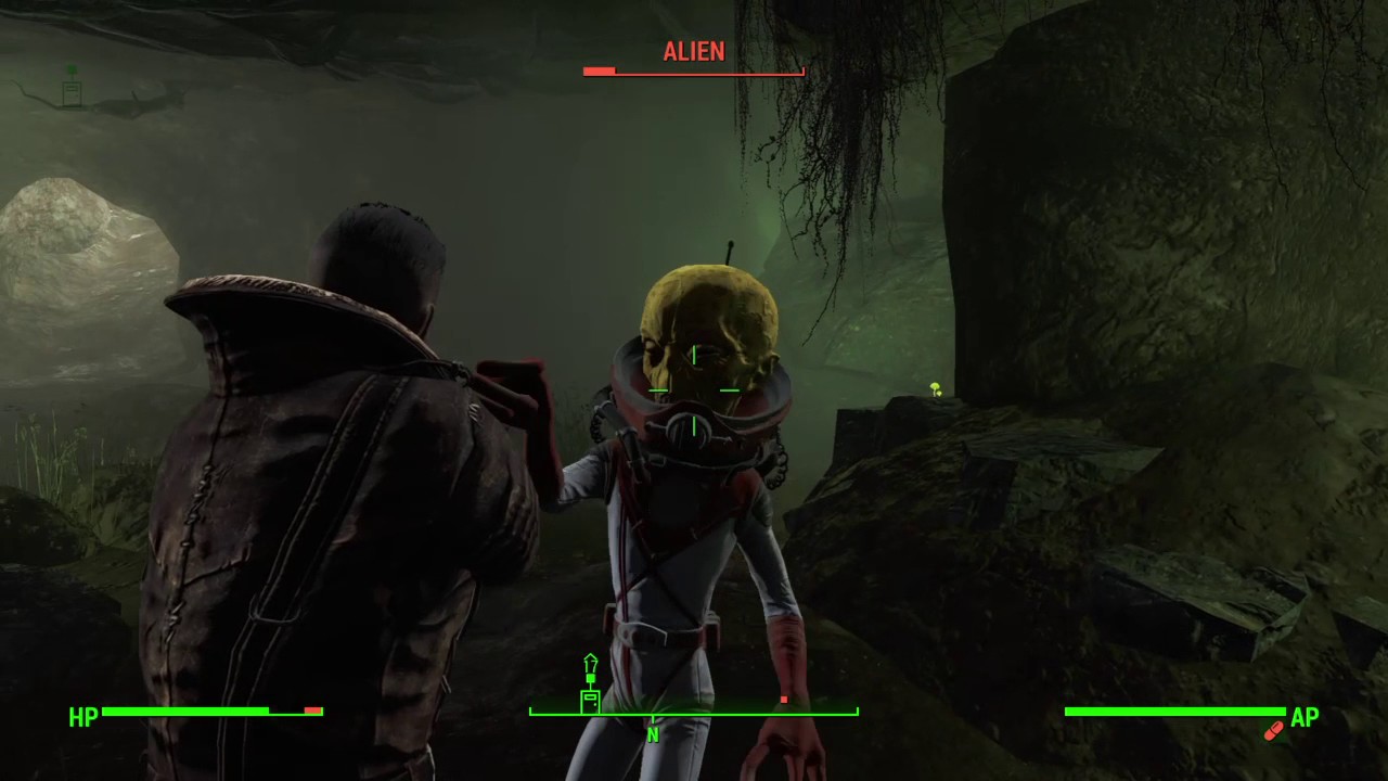 Fallout 4 | Friendly alien Zetan - YouTube