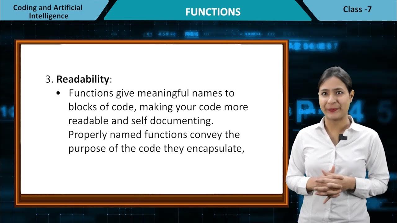 Chapter 3 (How To Reduce Redundancy Using Functions) - YouTube