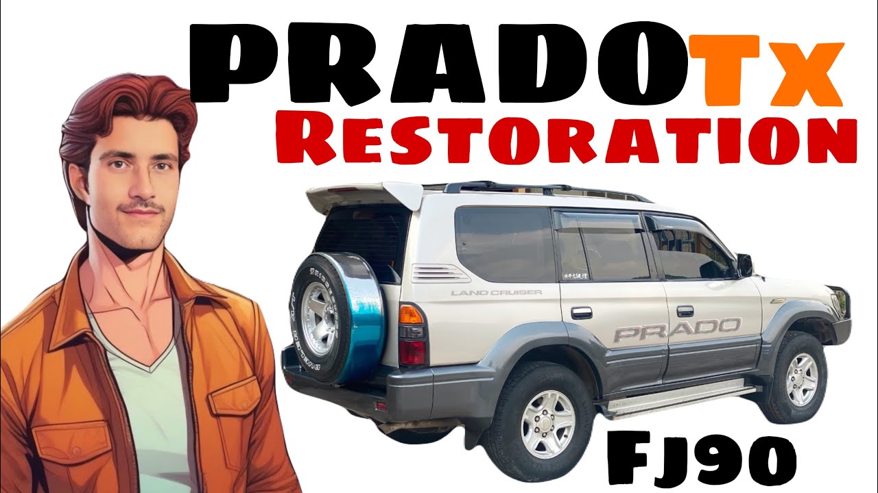 fj90 prado TX 1997 restoration by ayan arshad - YouTube