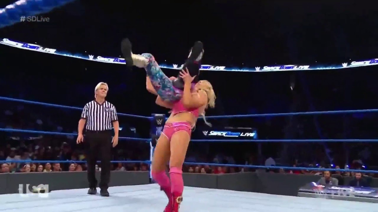 Charlotte Back Suplex - YouTube