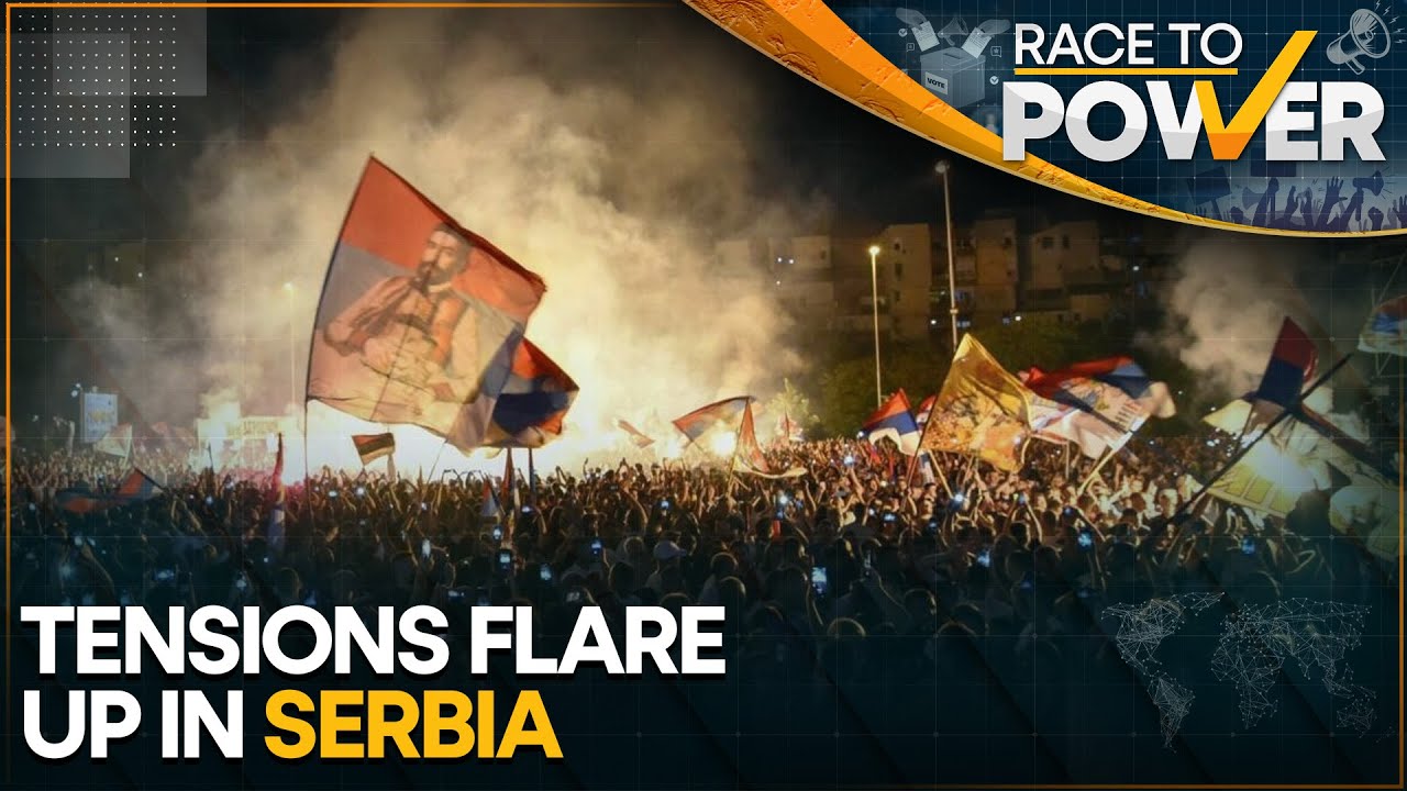 Serbia Protests: Protesters Torch Ruling Party Offices, Demand Early ...