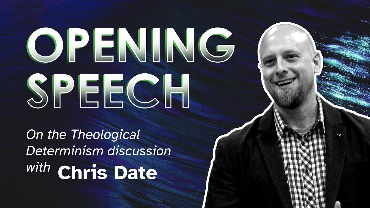 Tim Stratton's Opening Speech Against Theological Determinism - YouTube