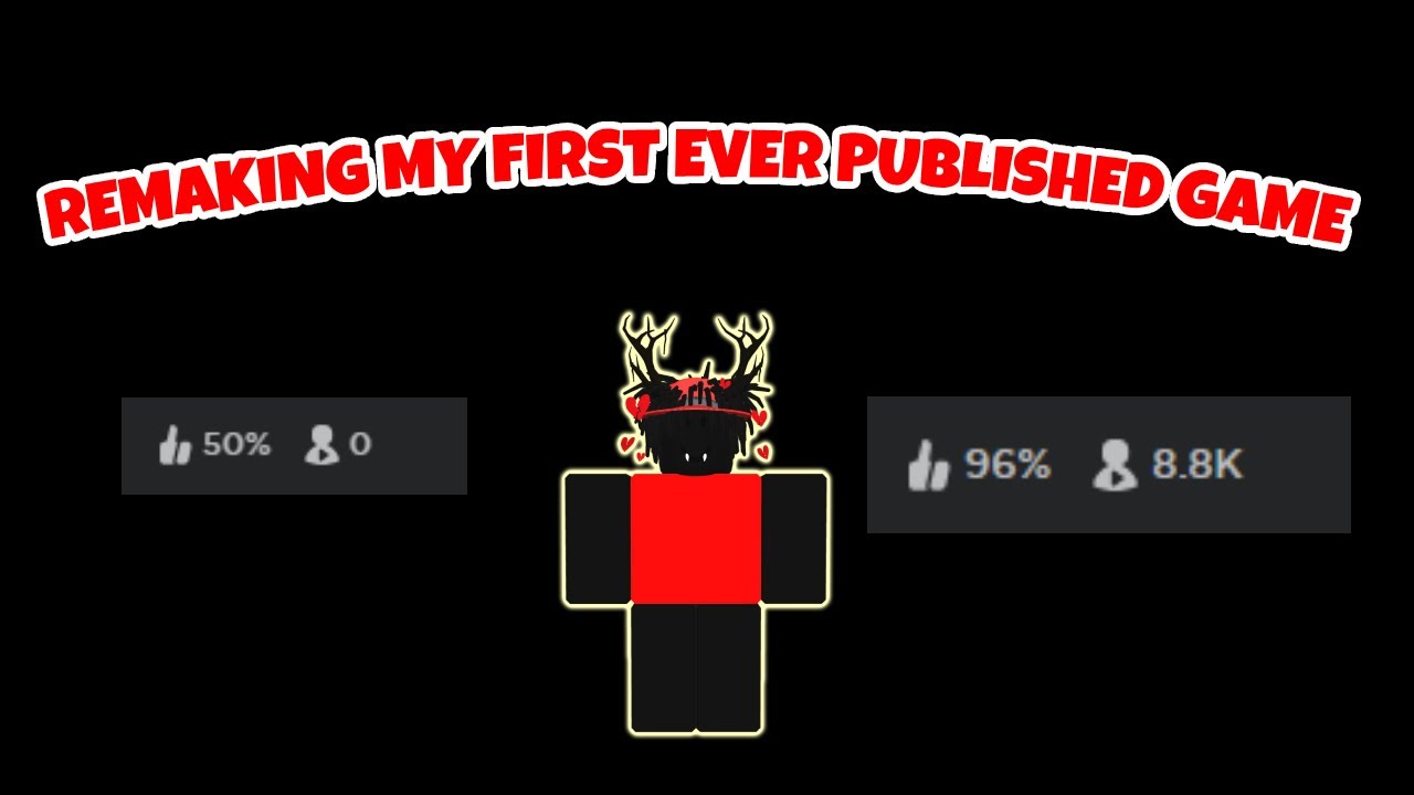 REMAKING MY FIRST EVER PUBLISHED GAME IN ROBLOX *link in descripton ...