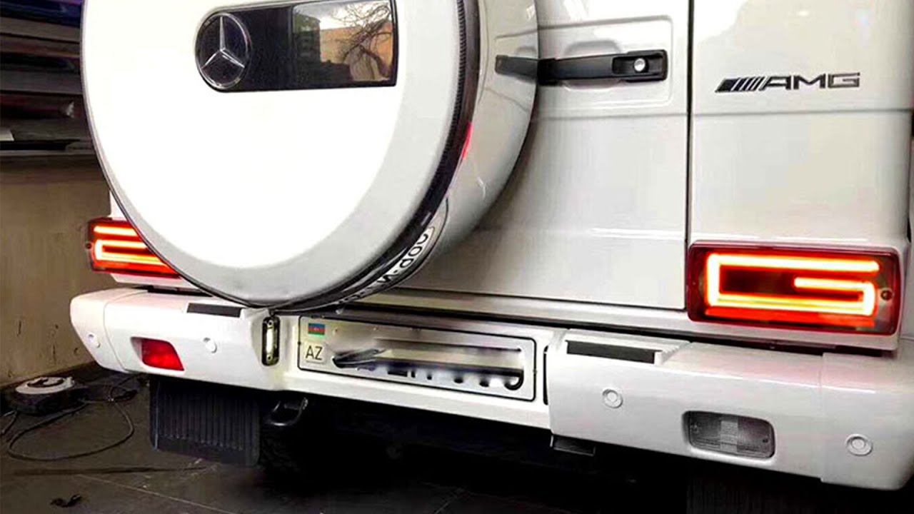 W463 G Class Wagon G63 G550 G500 G55 G65 "G"Style Dynamic Rear Lamp ...