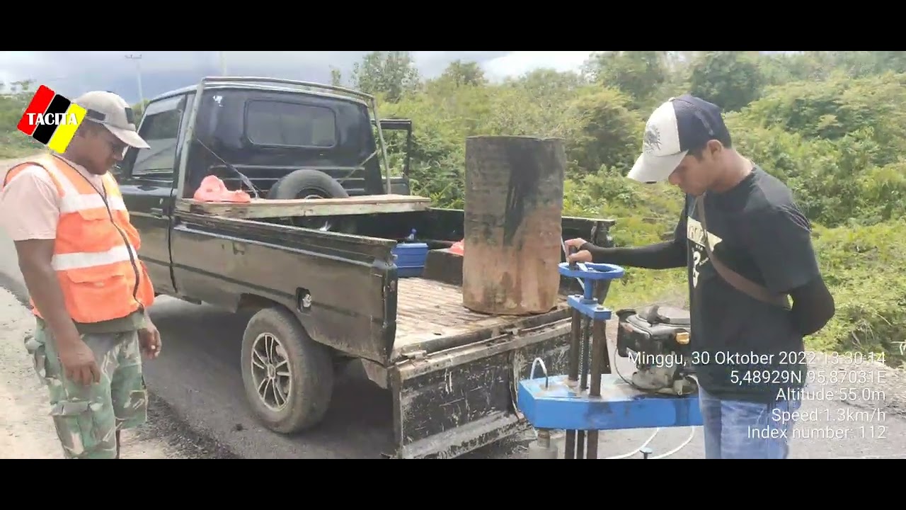 Core Drill Laston Lapis Antara (AC-BC) - Ruas Jalan Batas Aceh Besar ...