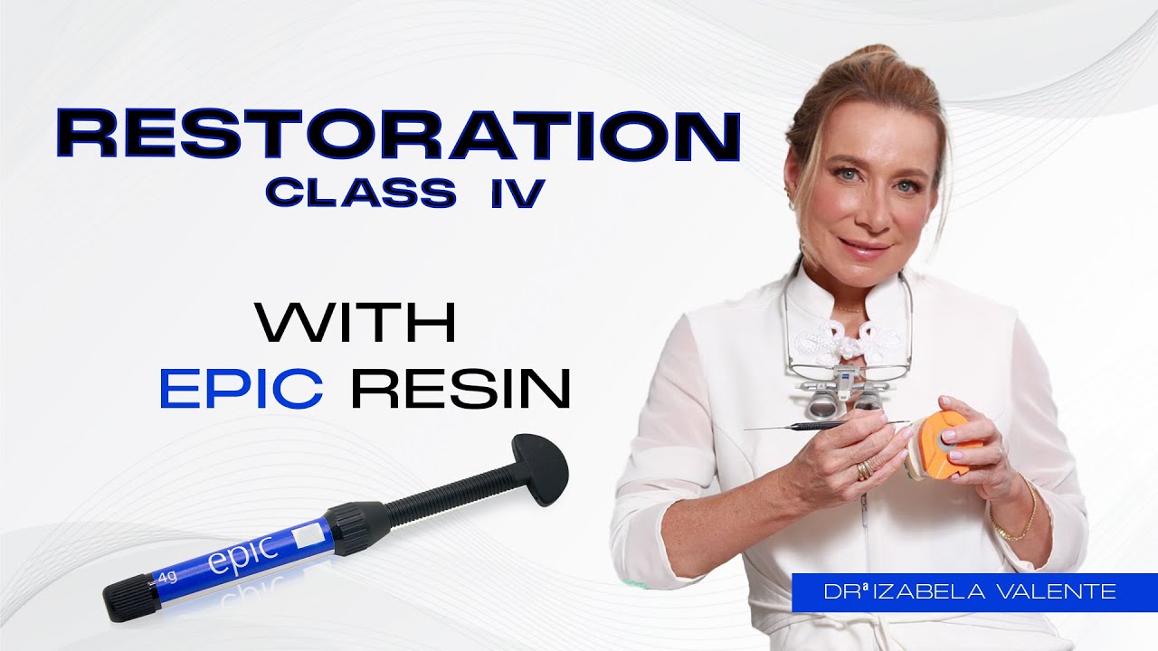 RESTORATION Class IV with EPIC resin! - YouTube