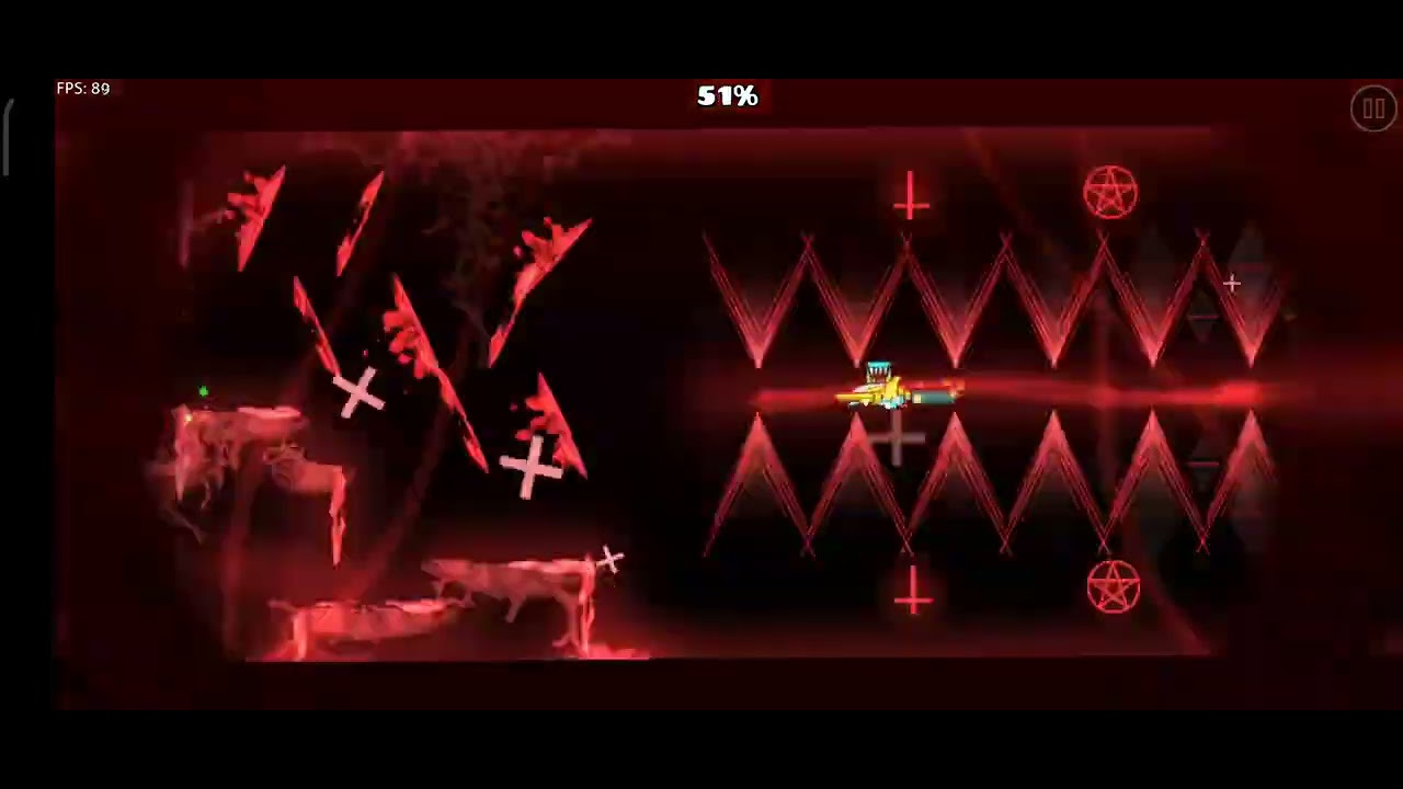 Geometry dash "R3D ROOM" by Angel996 - YouTube