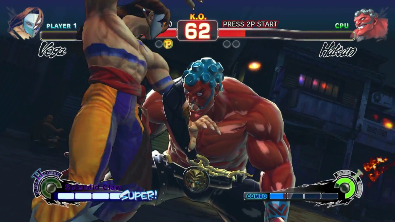 Vega's Splendid Claw Ultra with SSF4 Arcade Victory Quotes (HD) - Part ...