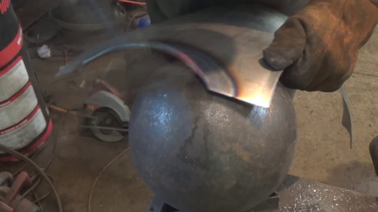 Thick rolled and roped edge - YouTube