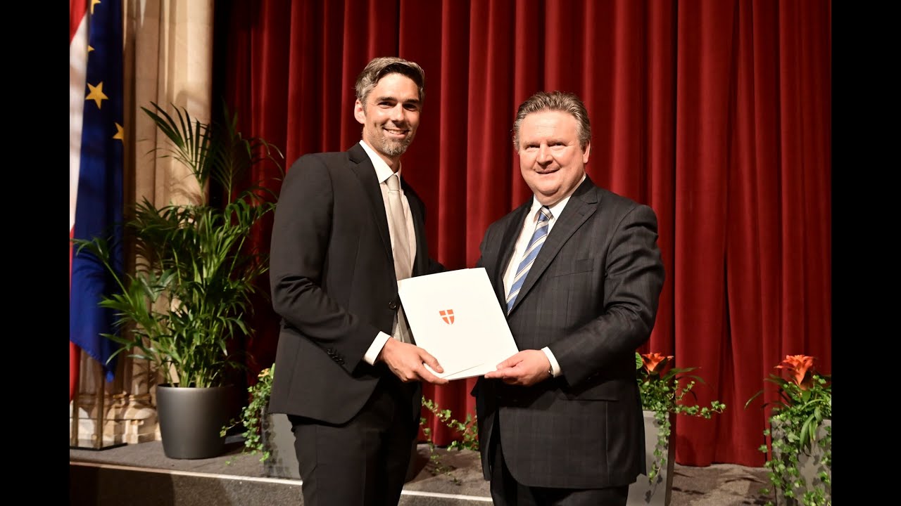 Christoph Maschek wird interimistisch Wiener Wirtschaftsstadtrat - YouTube