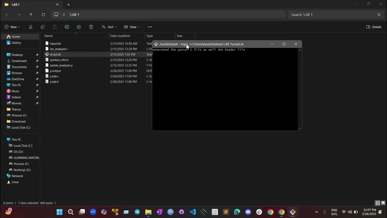 How to generate output text file for LAB 01 - YouTube