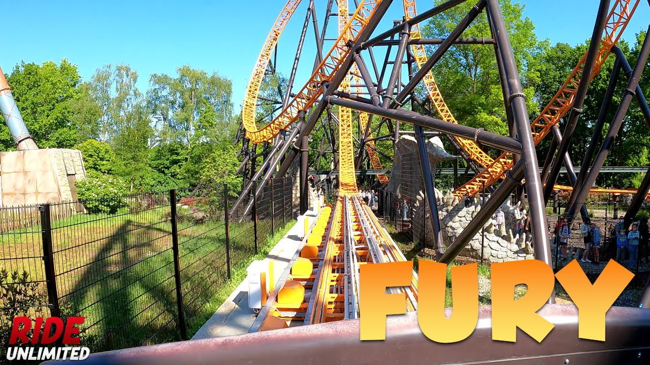 Bobbejaanland: Onride fury 4K-POV - YouTube