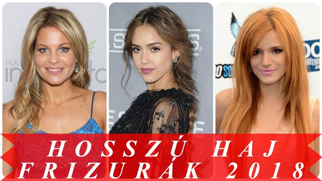 Divatos női frizurák hosszú hajból 2018 - YouTube