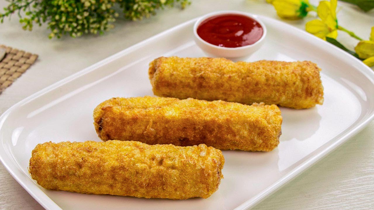 Bread Rolls with Shami Kabab By SooperChef (Iftar Recipes) - YouTube