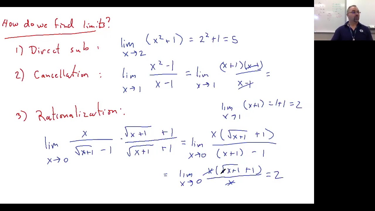 Calc BC: Evaluating Limits Review - YouTube
