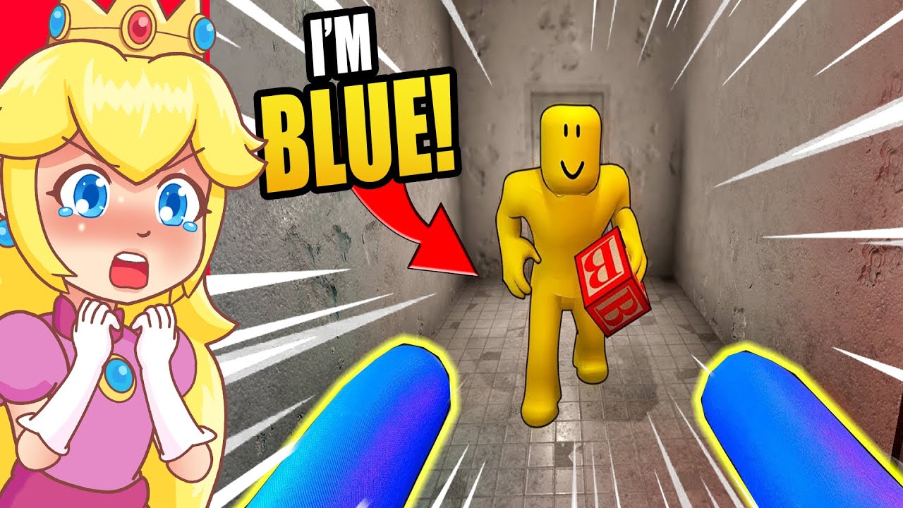 🌈 RAINBOW FRIENDS IN REAL LIFE?! (I'm playing as blue) // Princess ...