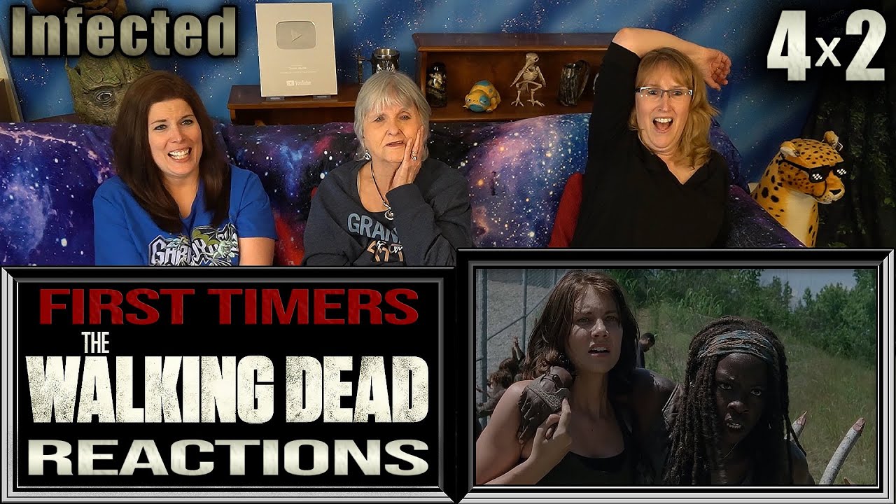The Walking Dead 4x2 | Infected | Reactions - YouTube