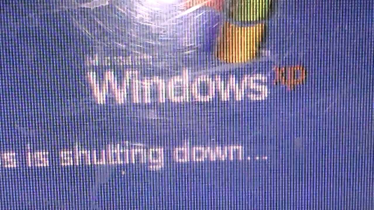 Windows XP Shutdown On Virtual Machine - YouTube