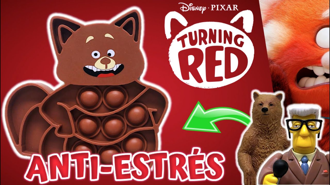 Disney Pixar TURNING RED - Reseña de Cosa Anti-Estrés | TOY SHOTS (2022 ...