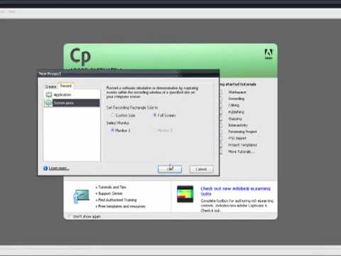 สอน Adobe Captivate 4 ตอนที่ 1 - YouTube