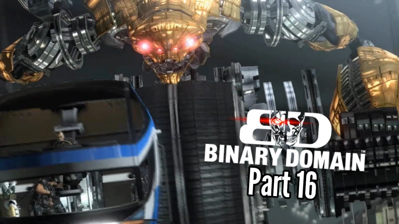 Let's Play Binary Domain-Part 16-Big Wheels - YouTube