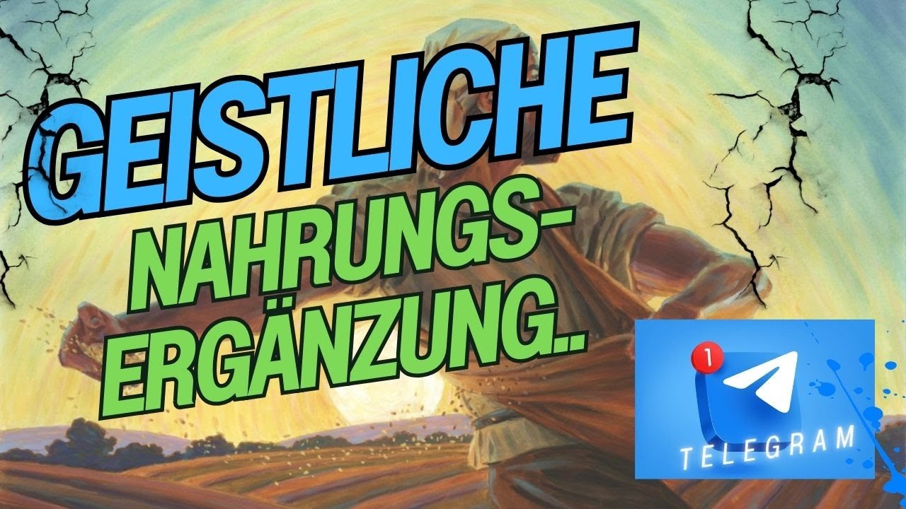 Der TELEGRAM-KANAL ist ONLINE - Link in der Infobox... - YouTube
