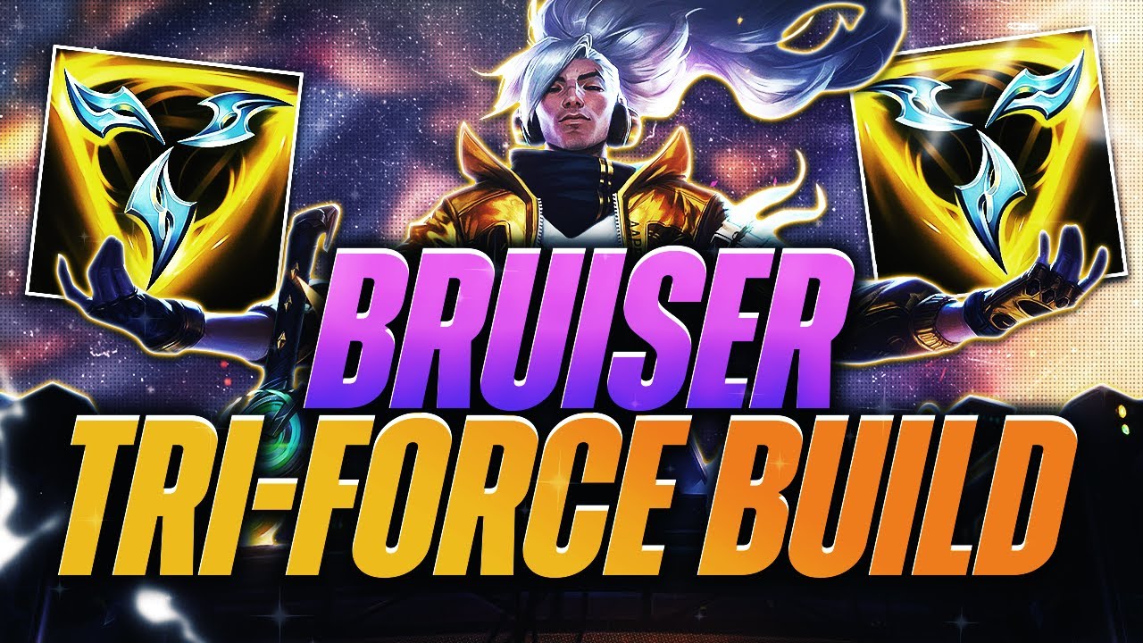 TONNES OF DAMAGE! TRI-FORCE BRUISER YASUO BUILD! - YouTube