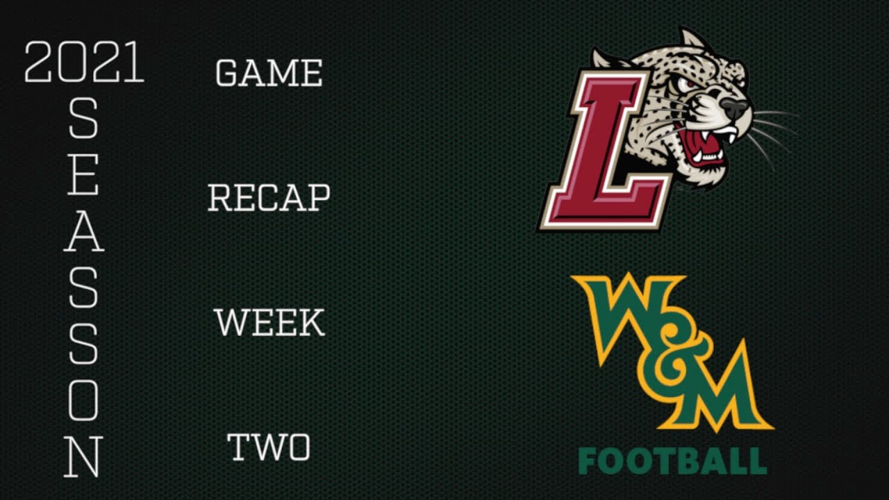 2021 W&M Tribe Football - Lafayette Game Recap - YouTube