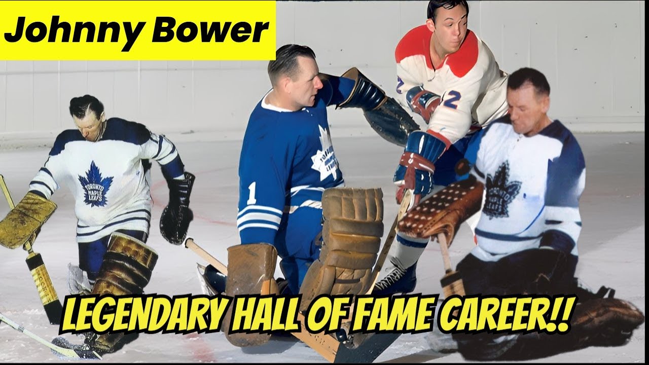 JOHNNY BOWER NHL HALL OF FAME CAREER JOHNNY BOWER NHL CAREER HIGHLIGHTS ...
