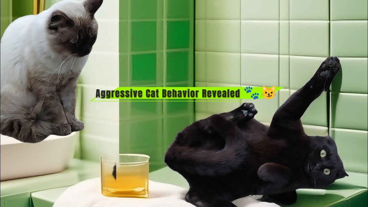 Aggressive Cat Behavior Revealed 🐾😼 - YouTube
