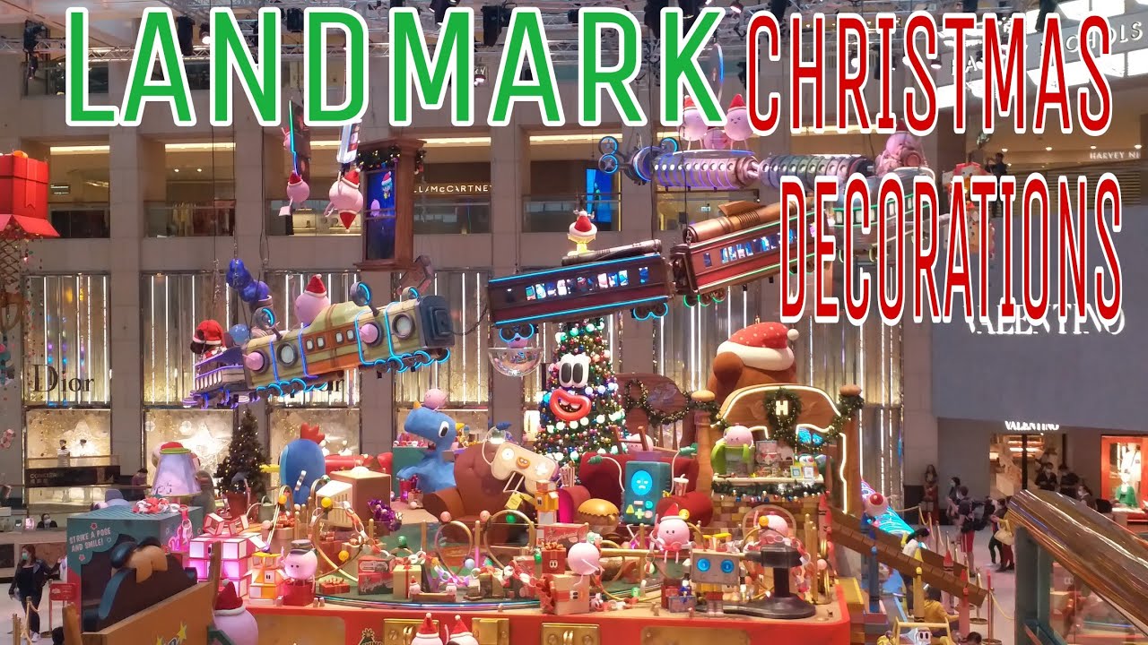LANDMARK||CHRISTMAS DECORATIONS - YouTube