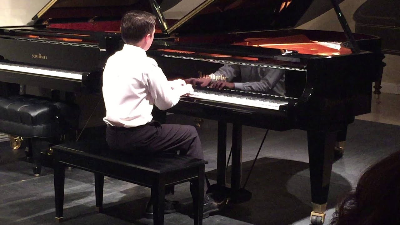 Nathan's Piano recital 2015 - YouTube