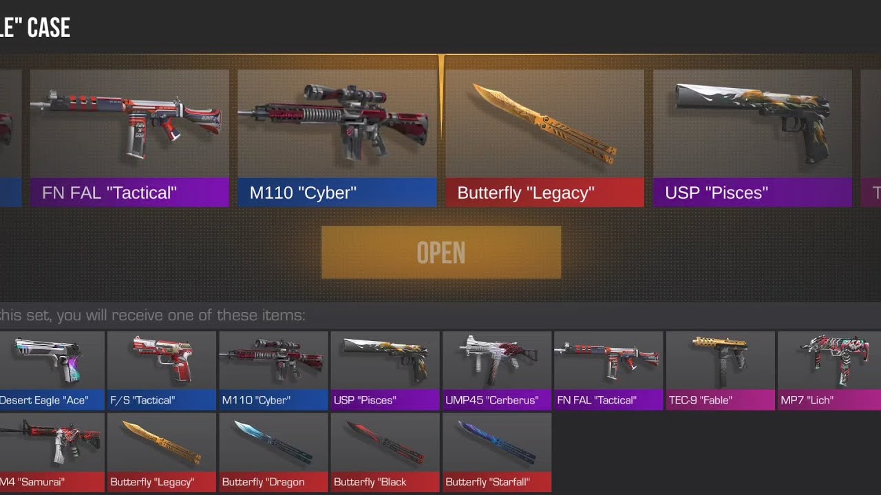 Standoff 2 | fable case opening - YouTube