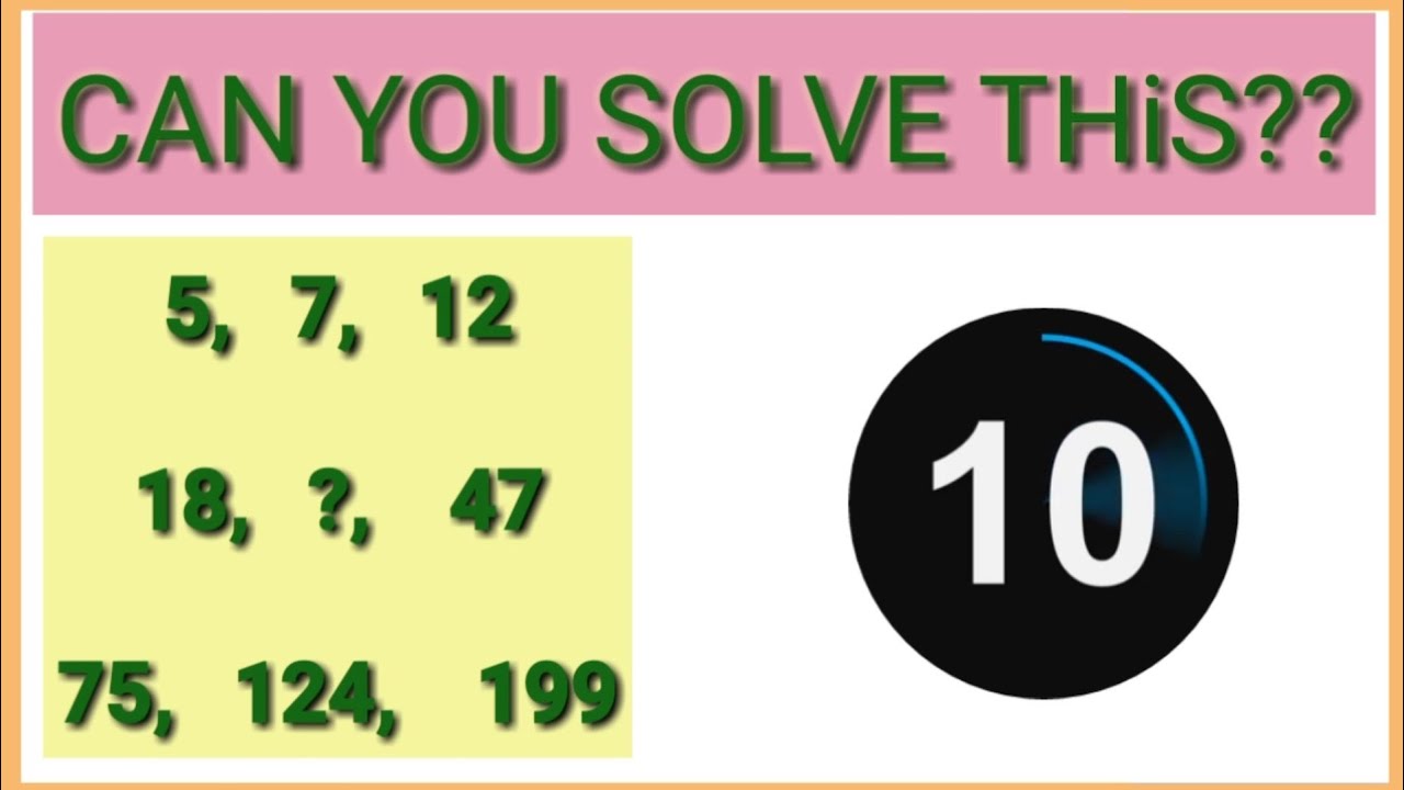 How To Solve Math Puzzles With Answers YouTube how-to-solve-math-puzzles-with-answers-youtube